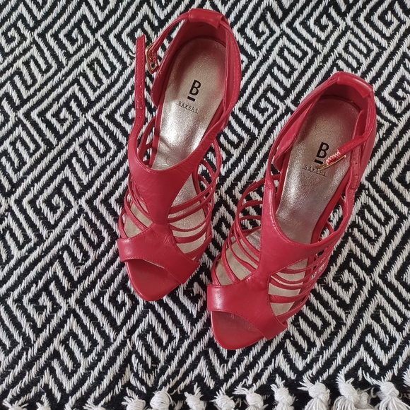 Bakers | Shoes | Red High Heels From Bakers | Poshmark